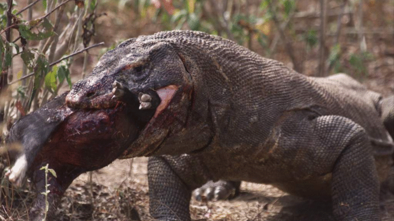 How Komodo Dragons Hunt Their Prey, Nature’s Ancient Apex